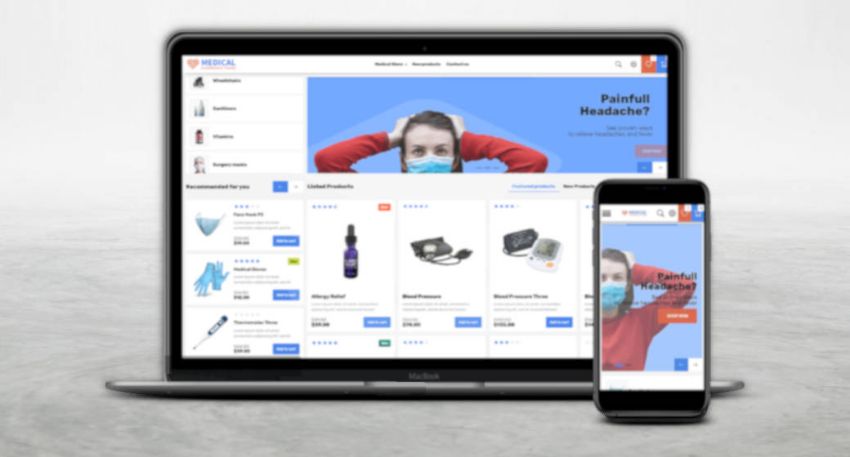 Medical Theme for GrandNode | GRANDNODE