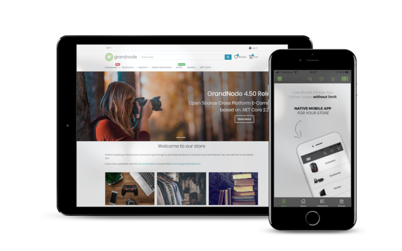 More than just an e-commerce platform. GrandNode is the most advanced e-commerce platform at the ...